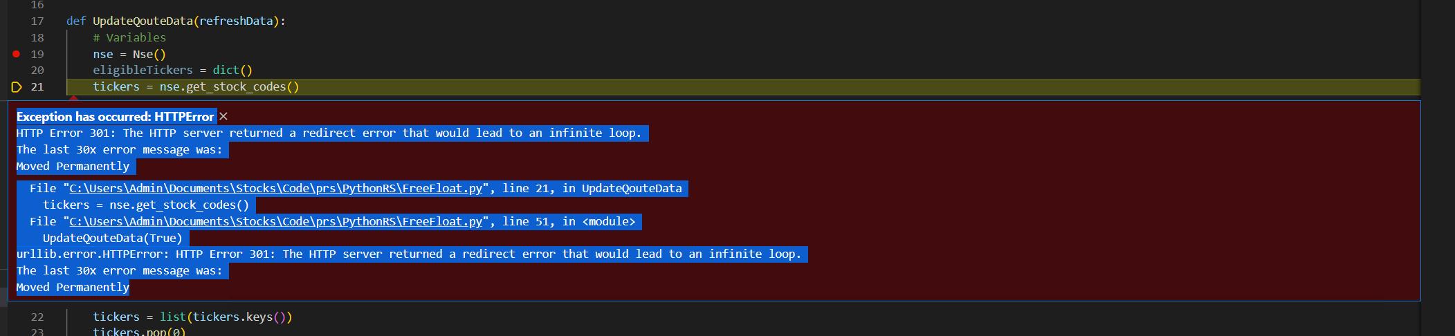 get_quote is returning None · Issue #61 · vsjha18/nsetools · GitHub
