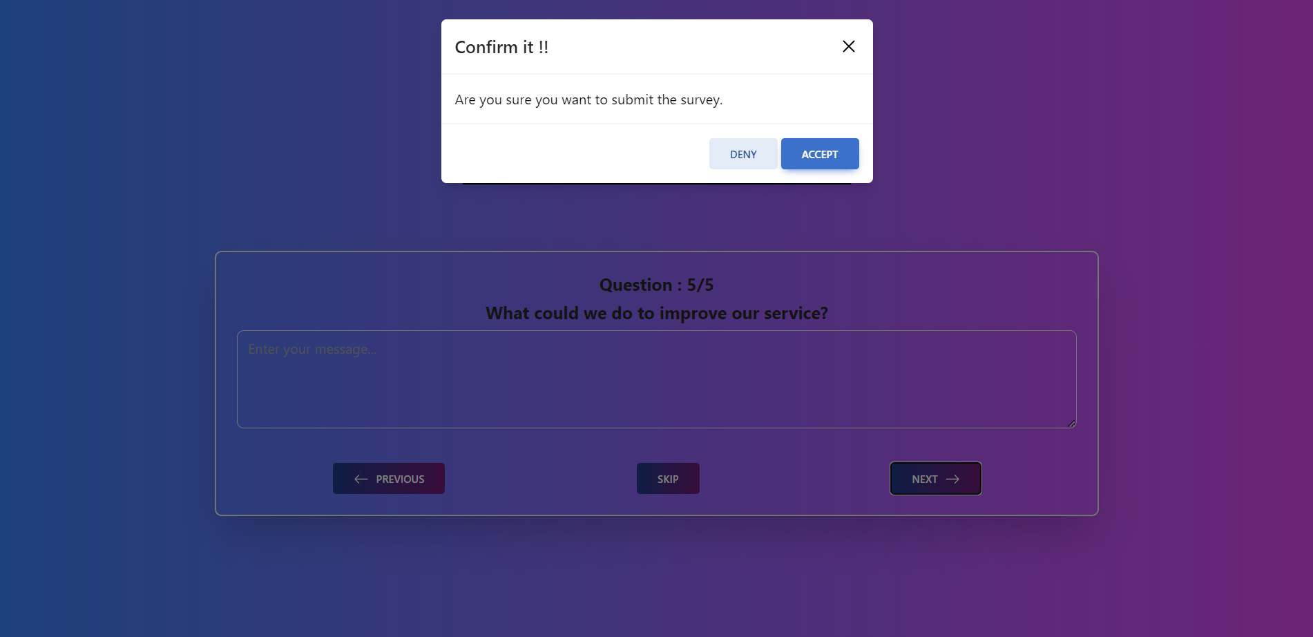 GitHub - TheHimanshuDixit/Frontend-SDE-Task: A survey form in react