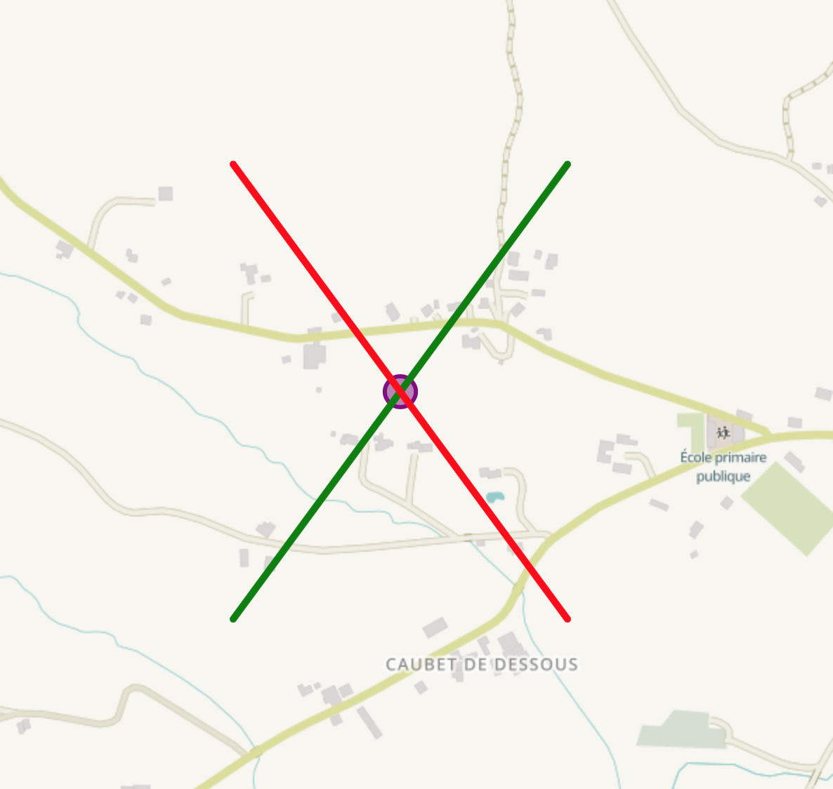 Can not draw perpendicular lines using destination and bearing · Issue #1852 · Turfjs/turf · GitHub