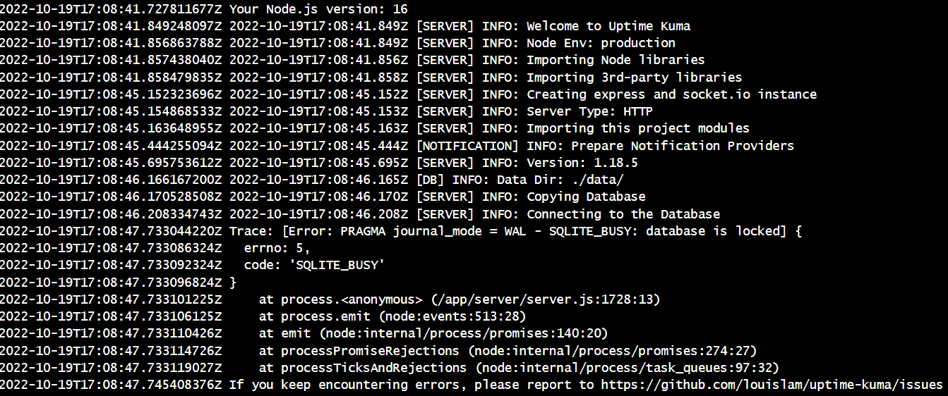 Unable To Deploy It On Azure Web App Using Docker · Issue 2246 · Louislamuptime Kuma · Github
