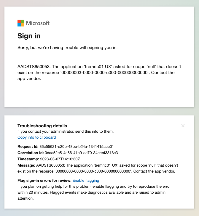 Airlock API authentication failed using Postman · Issue #3324 · microsoft/AzureTRE · GitHub