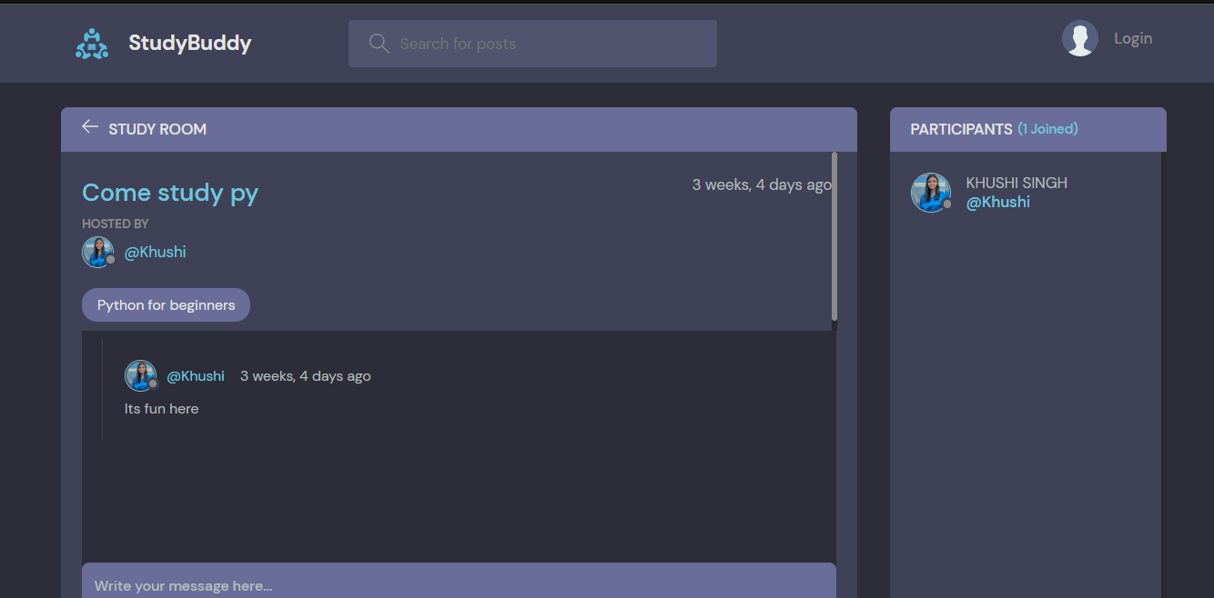 GitHub - mypherhistamine/StudyBuddy