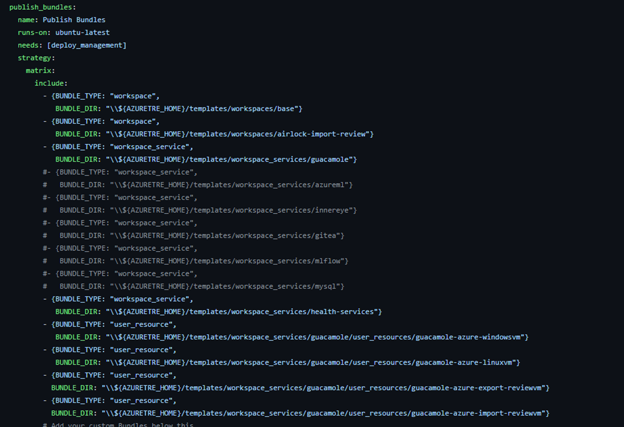 Bug in Register Shared Bundle - Deploy Main Github CI/CD · Issue #58 · microsoft/AzureTRE ...