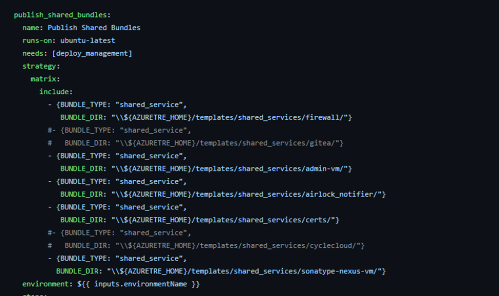 Bug in Register Shared Bundle - Deploy Main Github CI/CD · Issue #58 · microsoft/AzureTRE ...