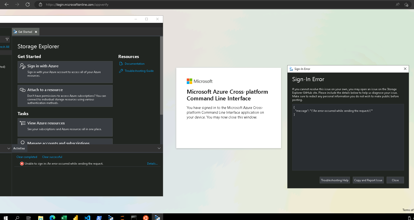 Cannot access storage explorer from Guacamole Virtual Machine · Issue #3322 · microsoft/AzureTRE ...