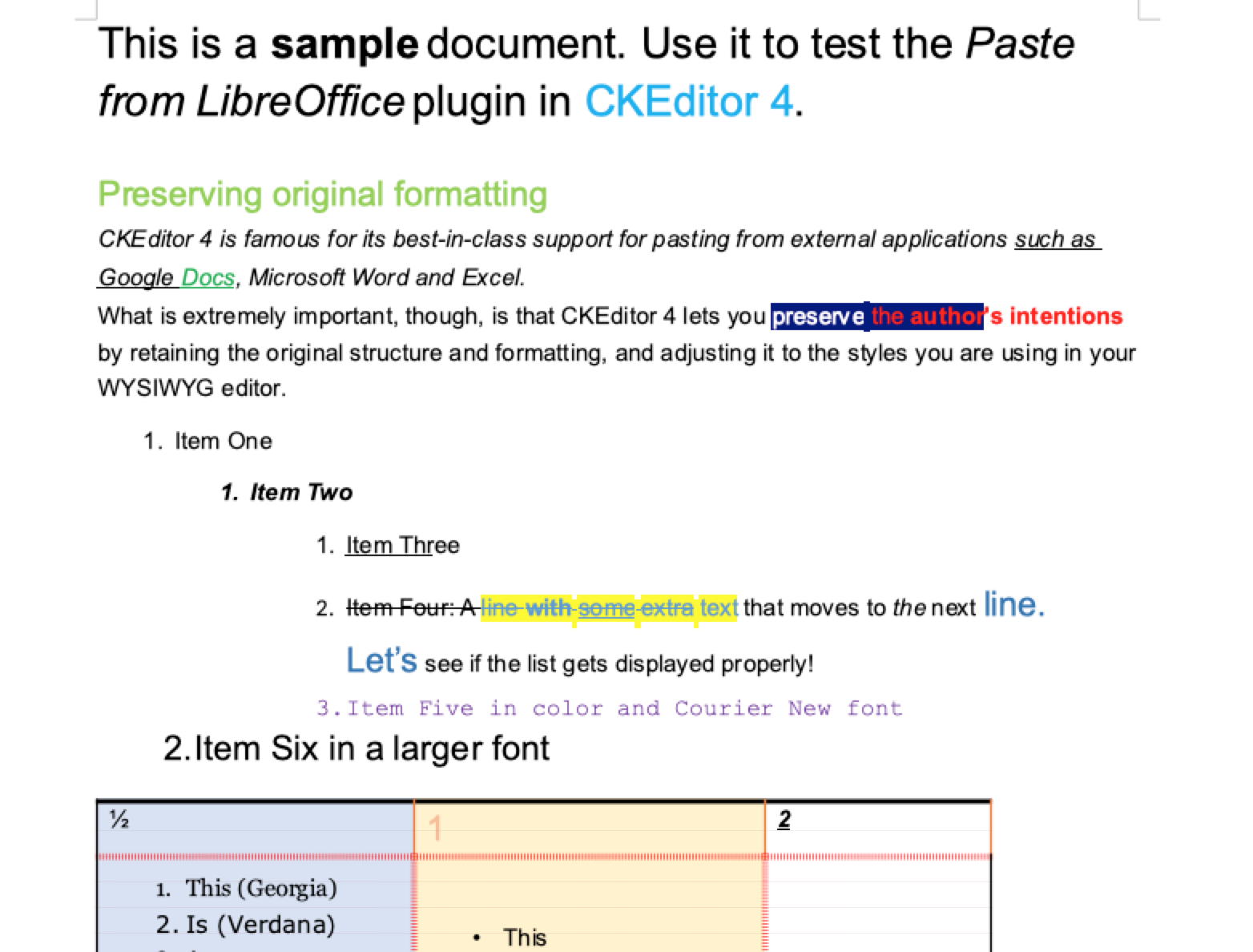 Paste from Libre Office changes the behaviour of paste filter · Issue ...