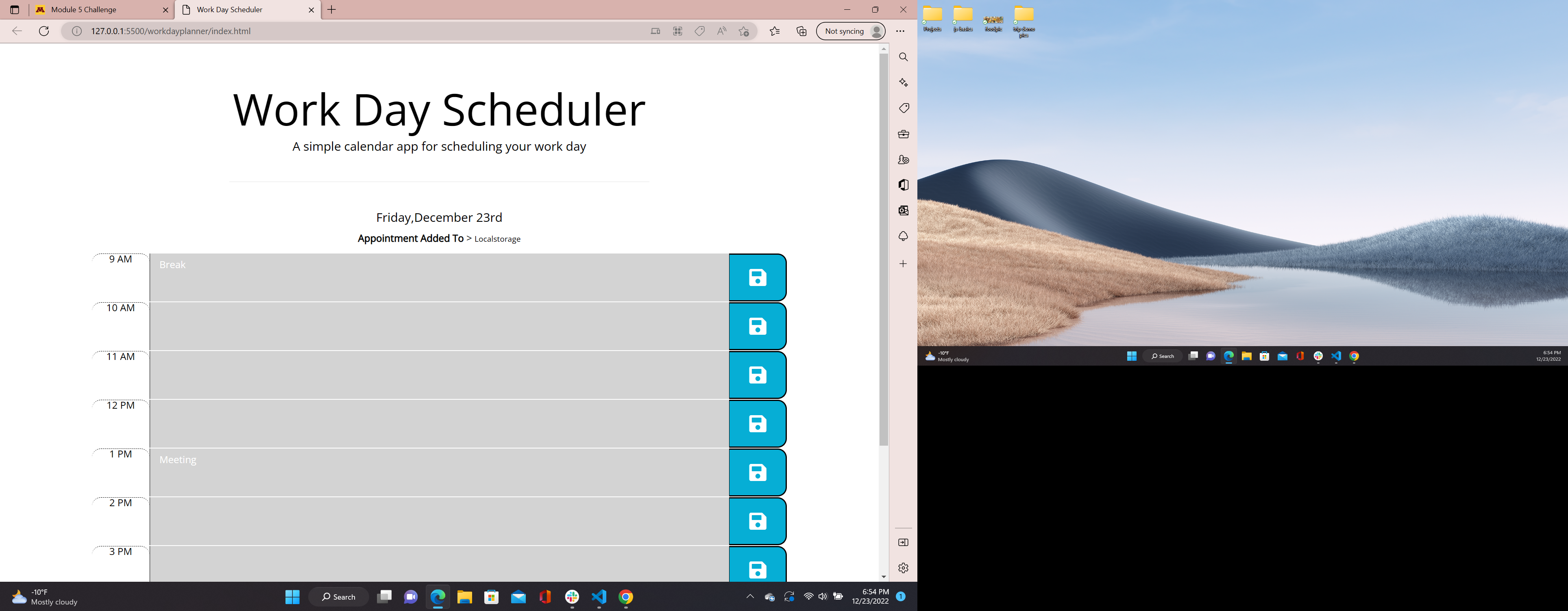 GitHub - mxiong22/workdayplanner: Challenge 5: Work Day Planner: the motive is to create a ...