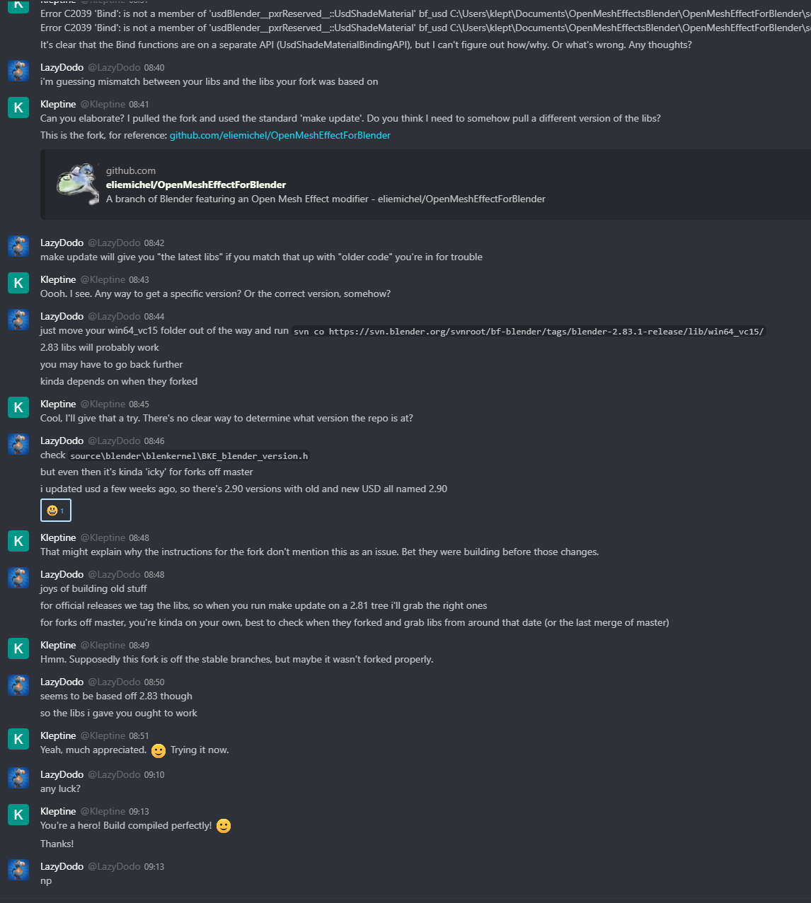 Cannot Build from Source · Issue #31 · eliemichel/OpenMfxForBlender · GitHub