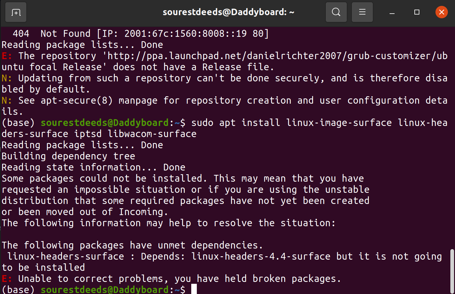 linux-headers-surface · Issue #364 · linux-surface/linux-surface · GitHub
