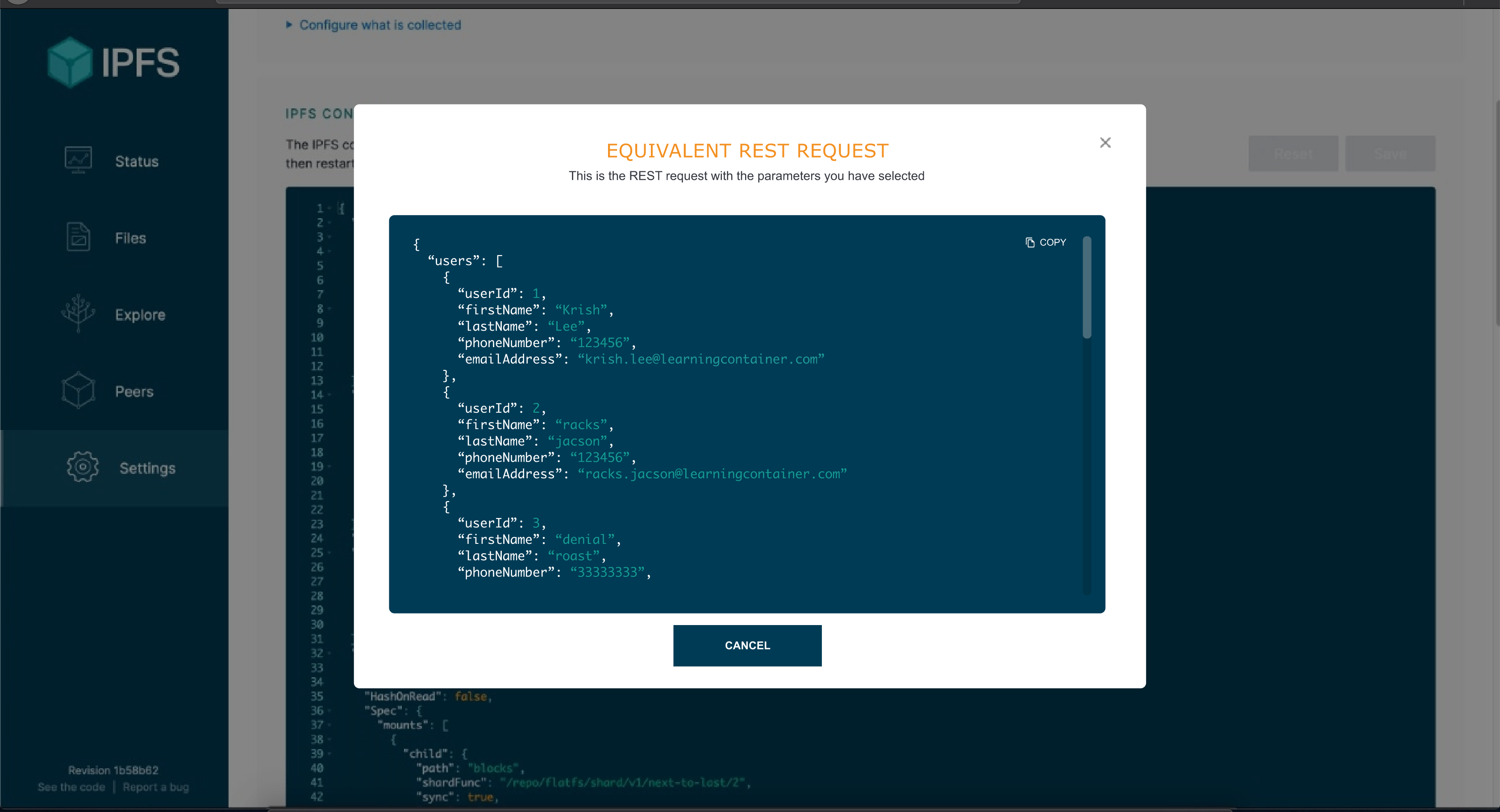 Add CLI "tutor mode" to Web UI/Desktop · Issue #1421 · ipfs/ipfs-webui · GitHub