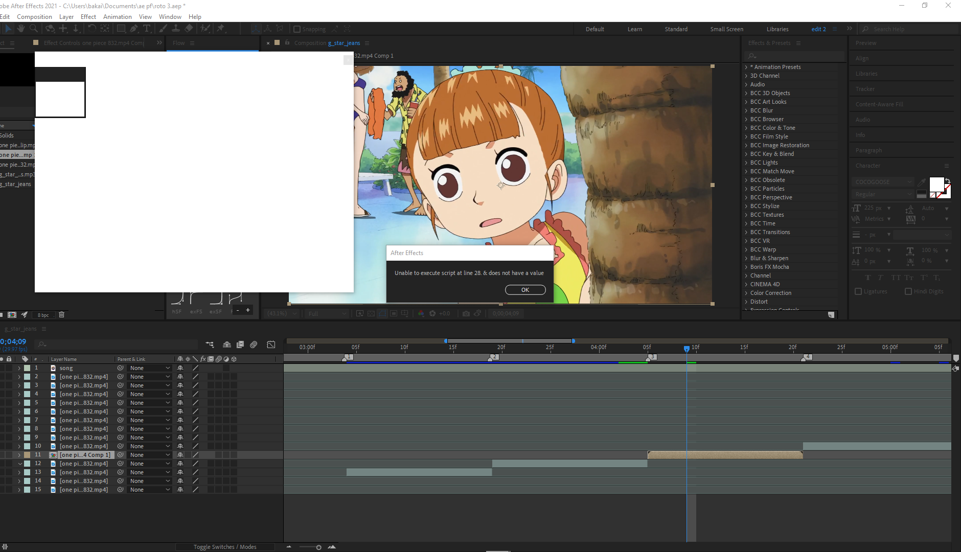 script does not work · Issue #2 · yanyiju/twixtor-batch-operation-script · GitHub