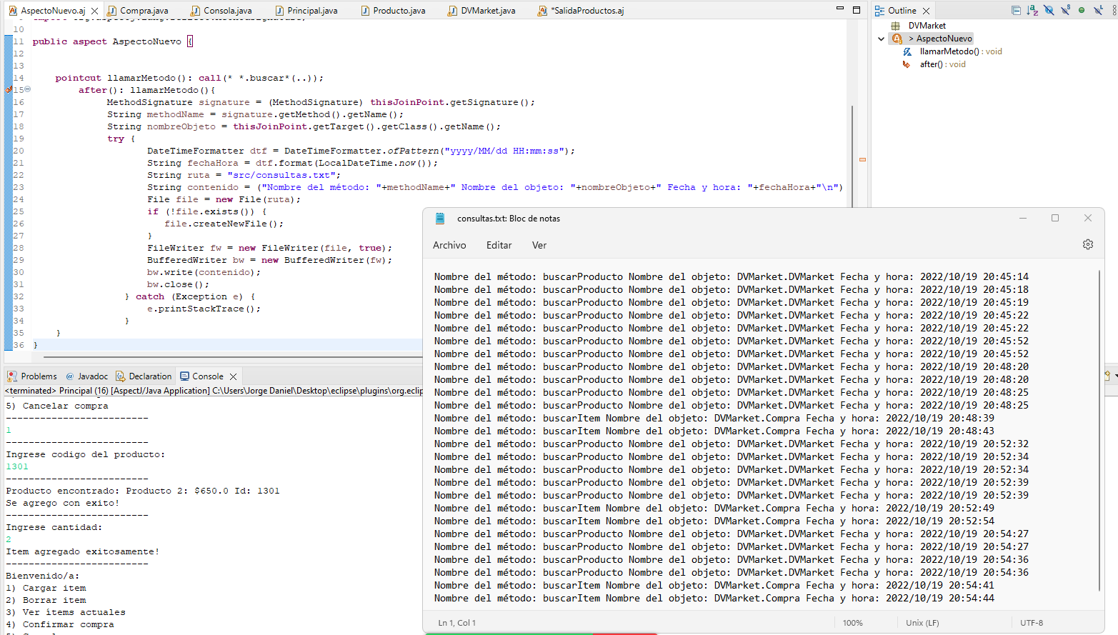 GitHub - CarlosAlvia/MiniMarketAJ