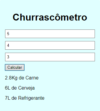 GitHub - FelipeGPellegrini/projeto-churrasco: explorando o js