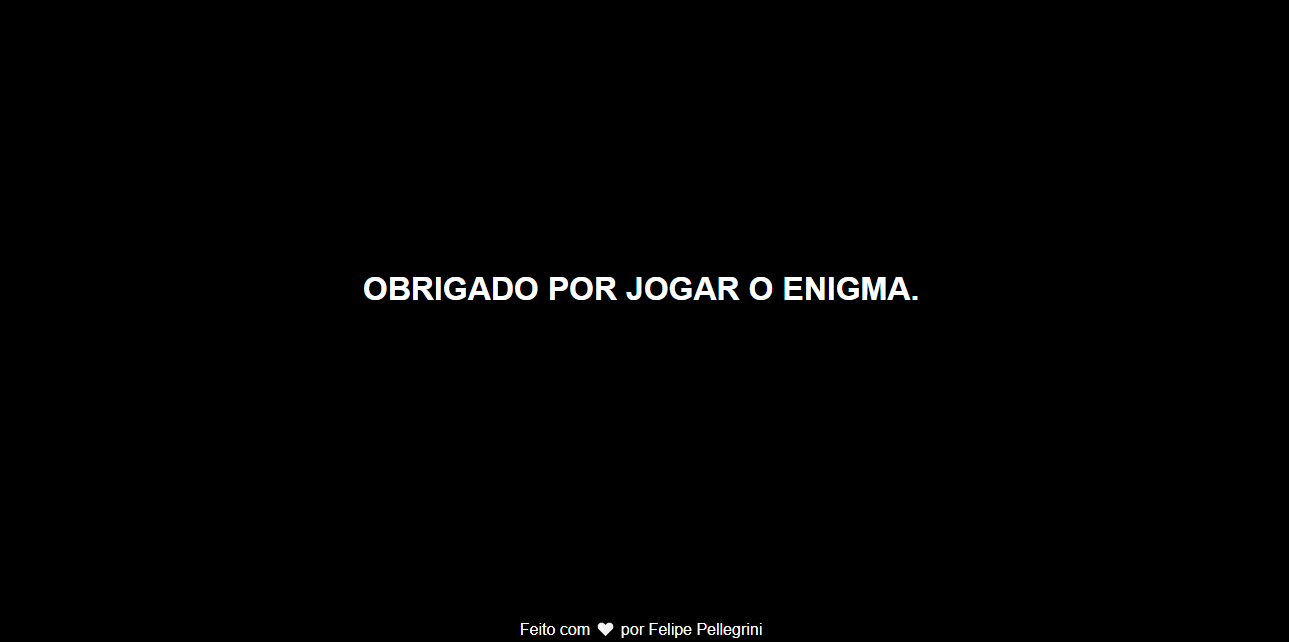 GitHub - FelipeGPellegrini/projeto-enigma