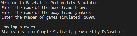 GitHub - JuanCCB/Baseball-Probability-Simulator: Python scripts that ...