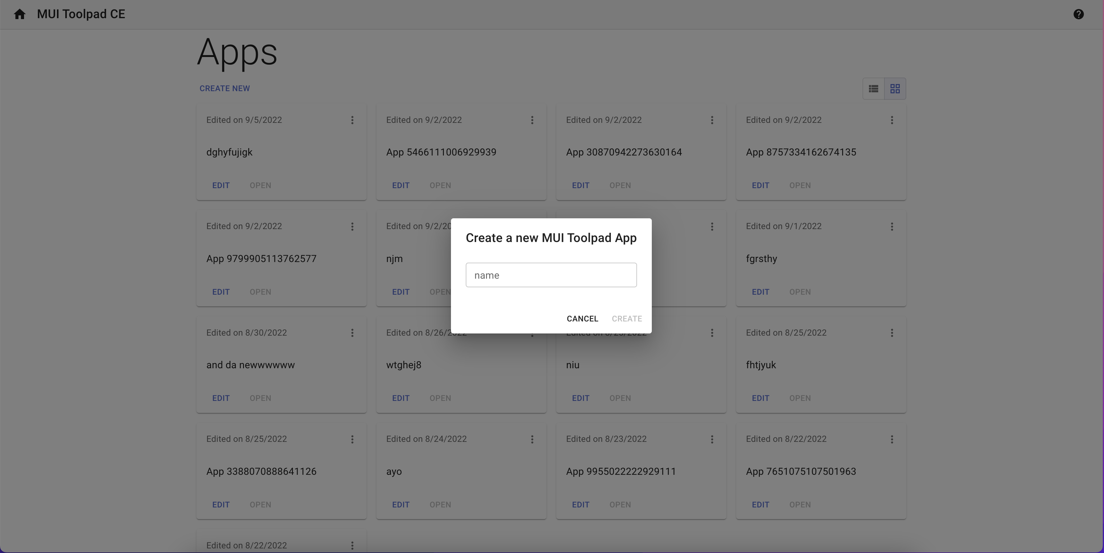 Provide 2 basic prebuilt apps as examples · Issue #902 · mui/toolpad · GitHub