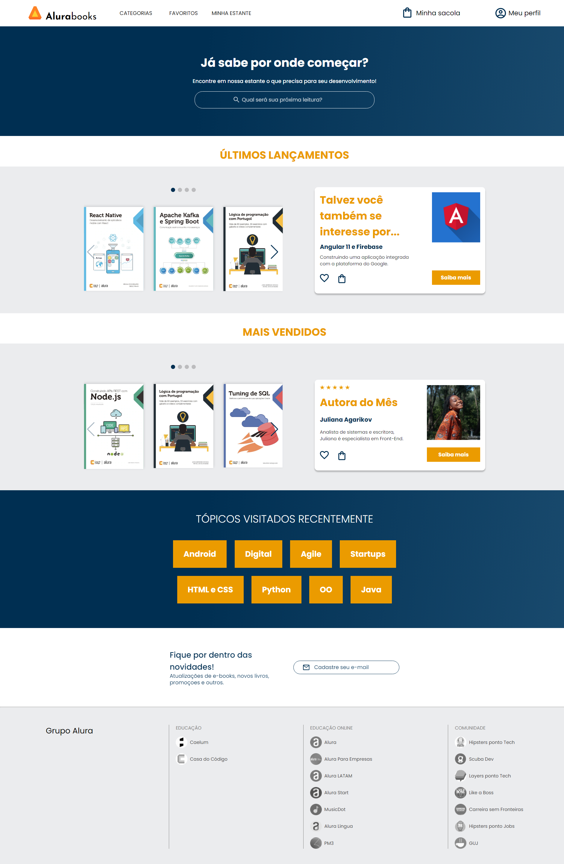 GitHub - caredvn/alurabooks: Projeto feito durante o curso de responsividade mobile-first da Alura.