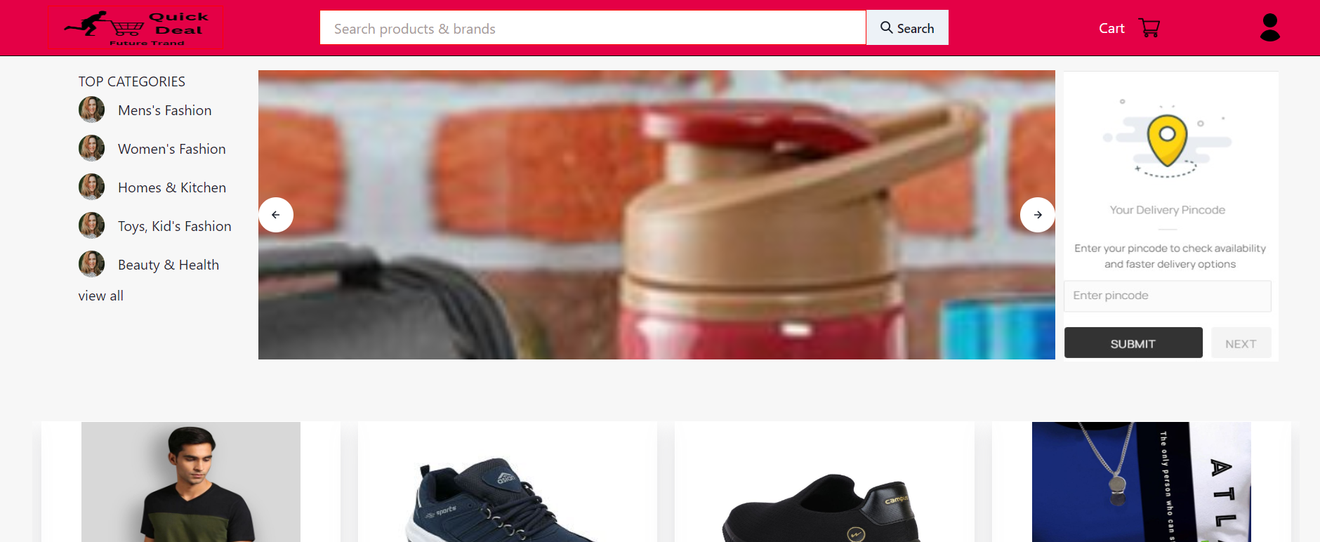 GitHub - Sajay0623/Snapdeal_Clone: This was an individual project, I ...