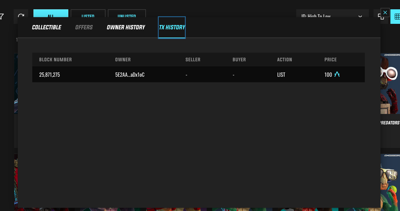 Internal: List NFT hoặc bid NFT xong bị đổi Owner luôn mà không có hành động mua bán gì · Issue ...