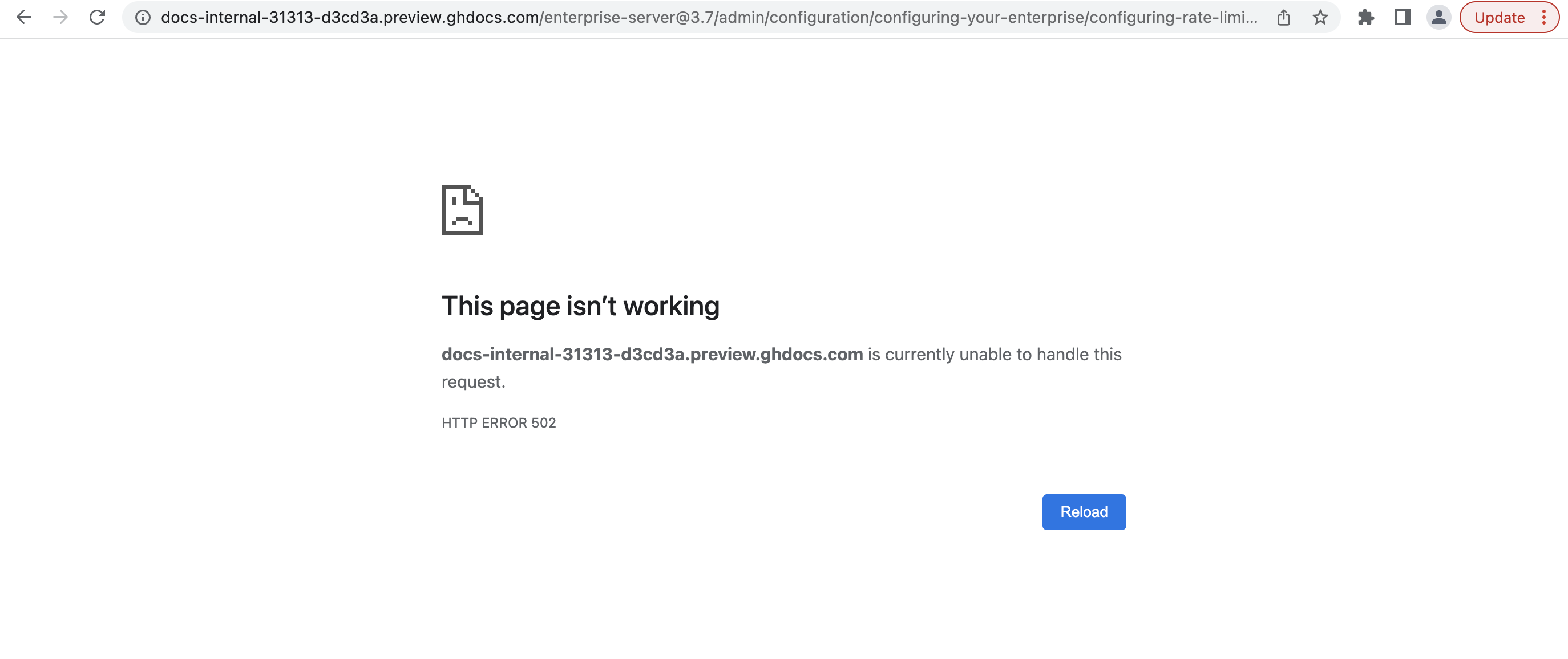 The Result With Error When Click Configuring Rate Limits Link · Issue 21624 · Githubdocs 