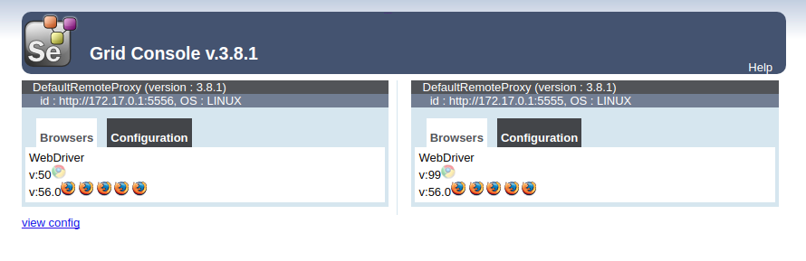 Version check in nodes no longer works · Issue #5184 · SeleniumHQ/selenium · GitHub