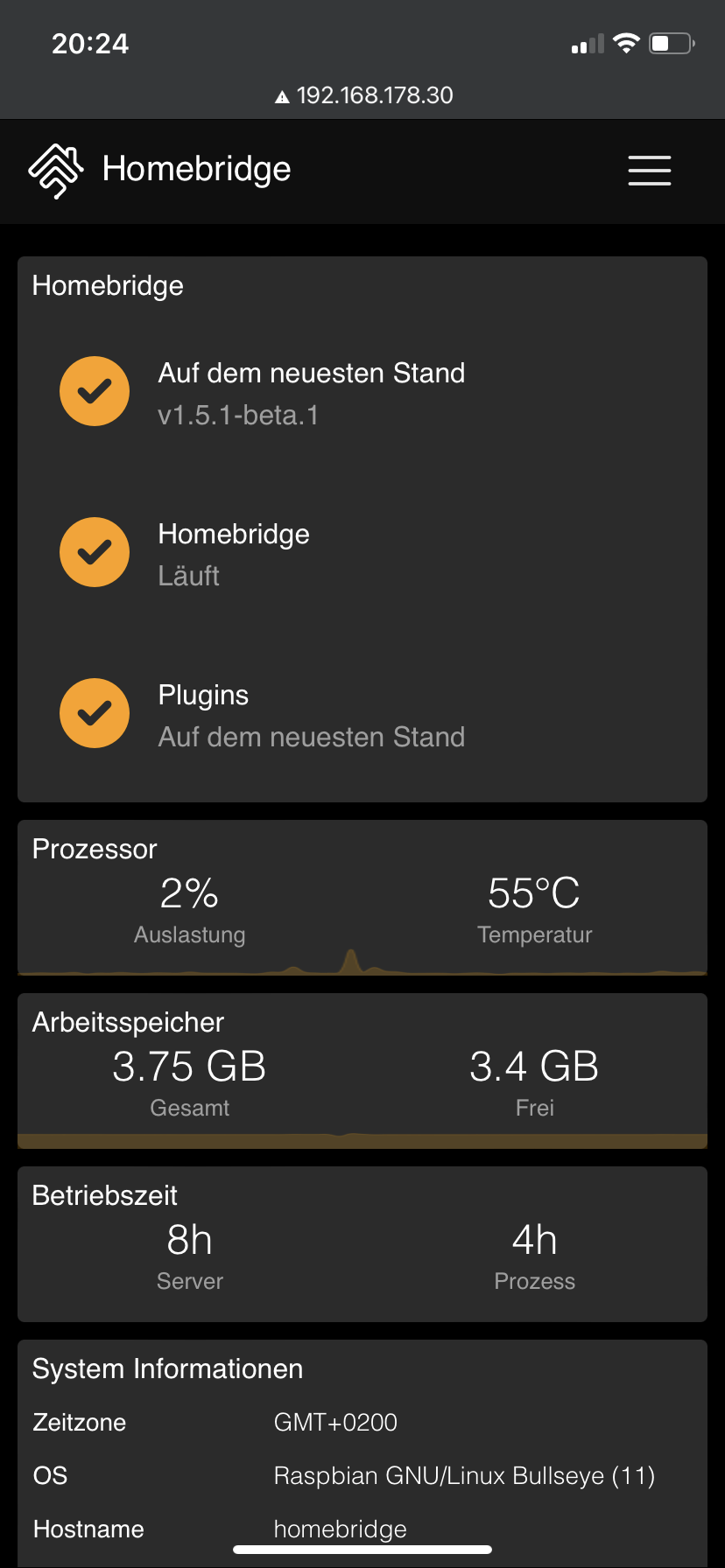 Homebridge devices lose connection in Home app after reboot (since iOS 16) · Issue #96 ...