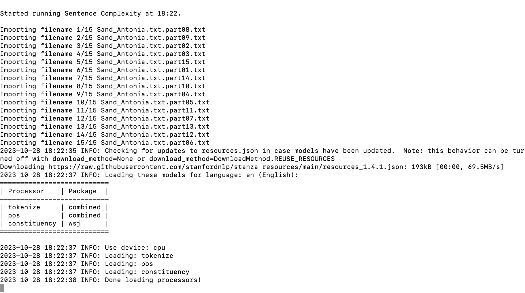 Style Analysis Gui Complexityreadability Gui · Issue 1264 · Nlp Suite