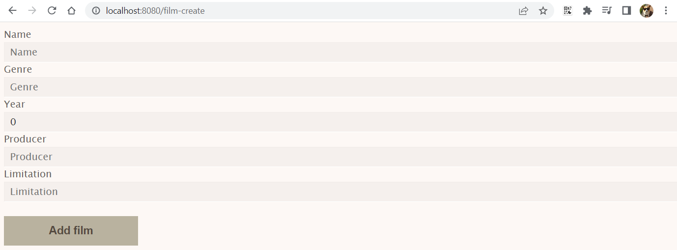 GitHub - antonRMNV/films-application: University / Technological Practice / CRUD Application ...