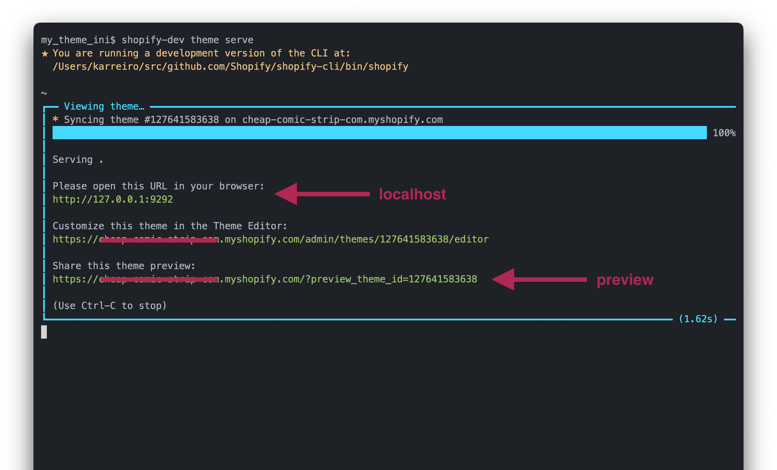 shopify theme serve localhost slow to load · Issue #1768 · Shopify/shopify-cli · GitHub