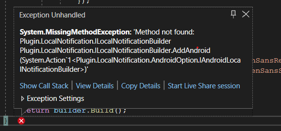 Upgrade error? · Issue #353 · thudugala/Plugin.LocalNotification · GitHub