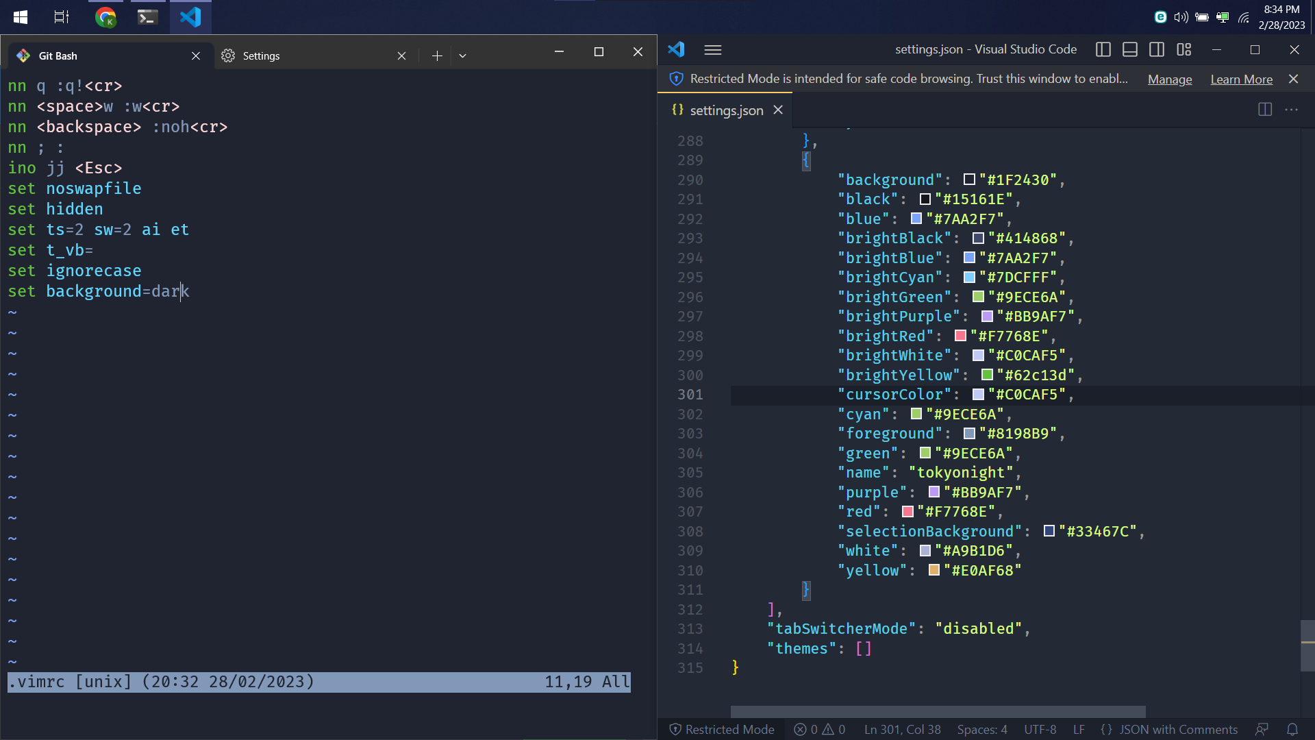 Windows Terminal can display brown but cant configure it in the settings json ? · Issue #14927 ...