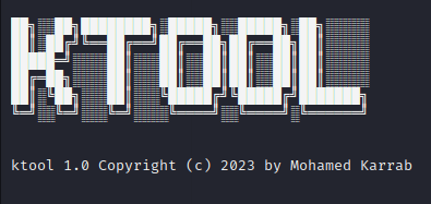GitHub - MohamedKarrab/ktool