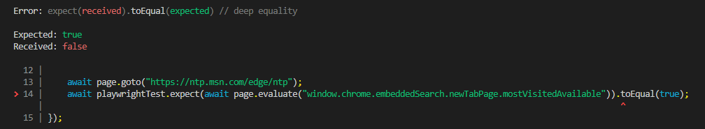 [Question] How to mock Chromium's Embedded Search API on Edge? · Issue #18546 · microsoft ...