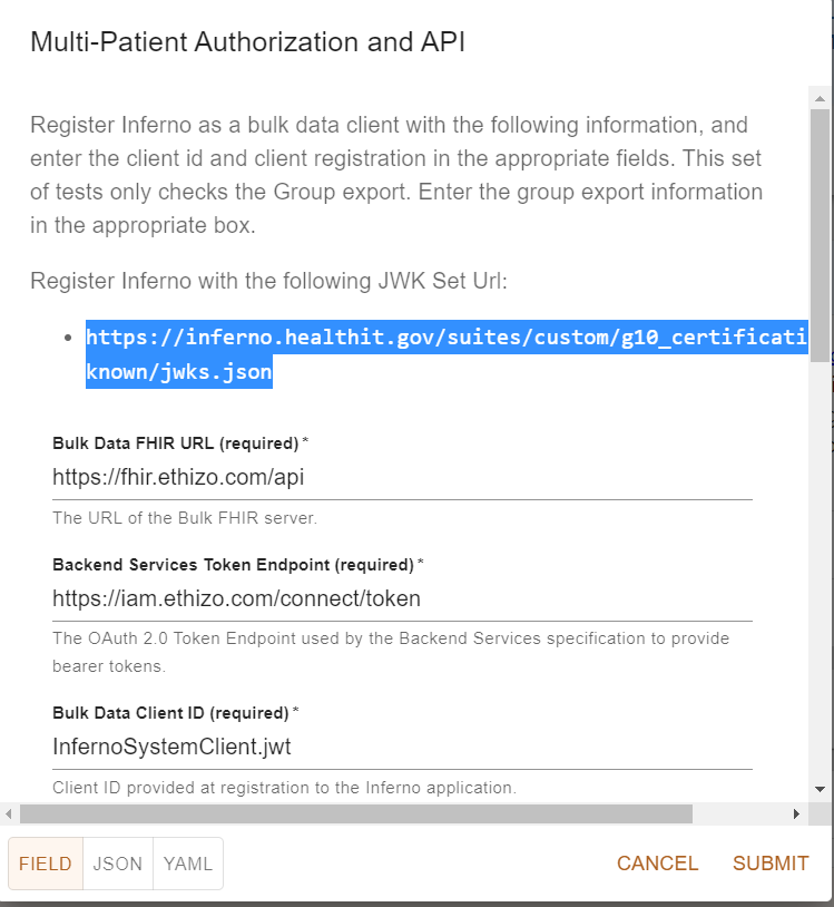 how to connect to client credential flow where Client secret is JWK ...