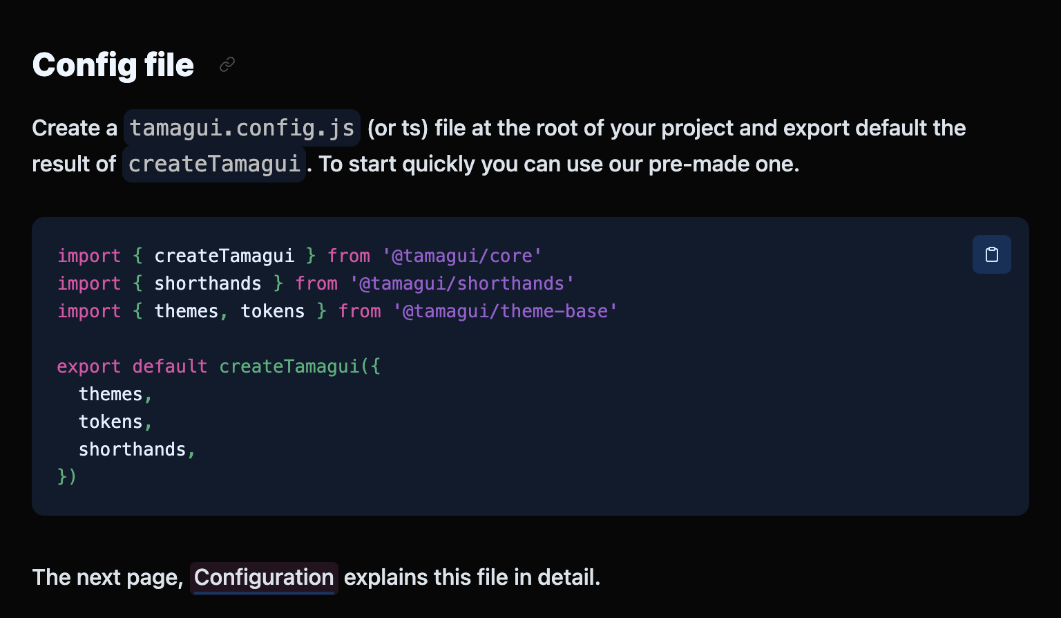 Update basic installation instructions · Issue #443 · tamagui/tamagui · GitHub