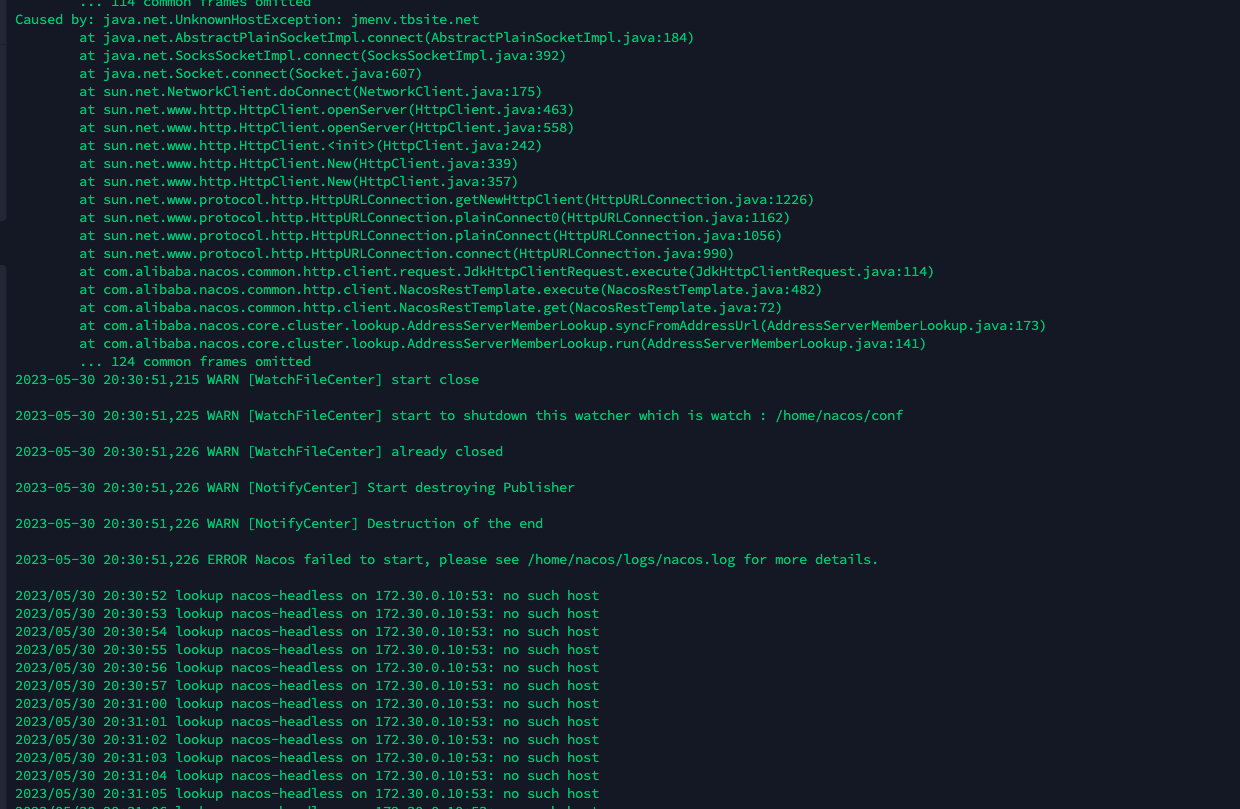 openshift 4.10版本无法安装nacos · Issue #418 · nacos-group/nacos-k8s · GitHub
