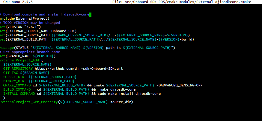 cannot success finish catkin_make · Issue #279 · dji-sdk/Onboard-SDK-ROS · GitHub