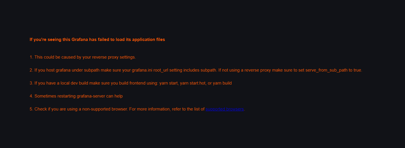 Bug: Grafana won't load if help is disabled · Issue #59302 · grafana ... Bug: Grafana won't load if help is disabled · Issue #59302 · grafana ...