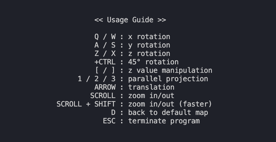 GitHub - euns-kim/FdF: 42 project – rendering wireframes out of virtual 3d maps and manipulating ...
