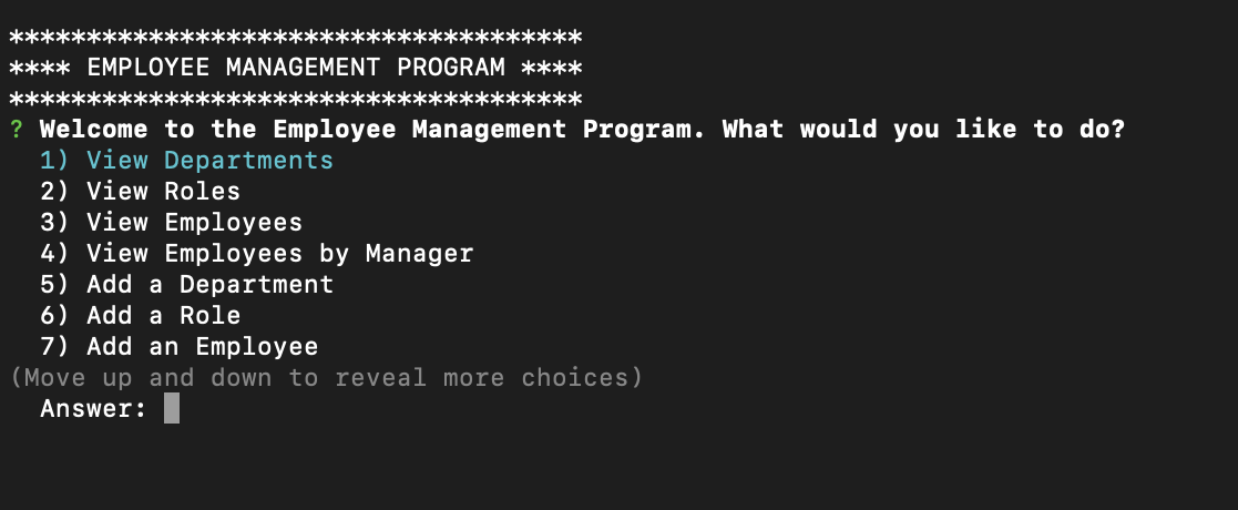 GitHub - lowsaetern/employee-tracker