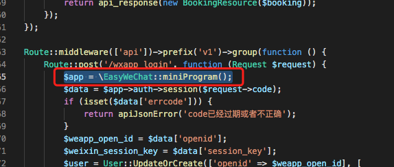在新项目中，按照文档配置，但是出现Class "EasyWeChat" not found错误 · Issue #433 · overtrue/laravel-wechat · GitHub