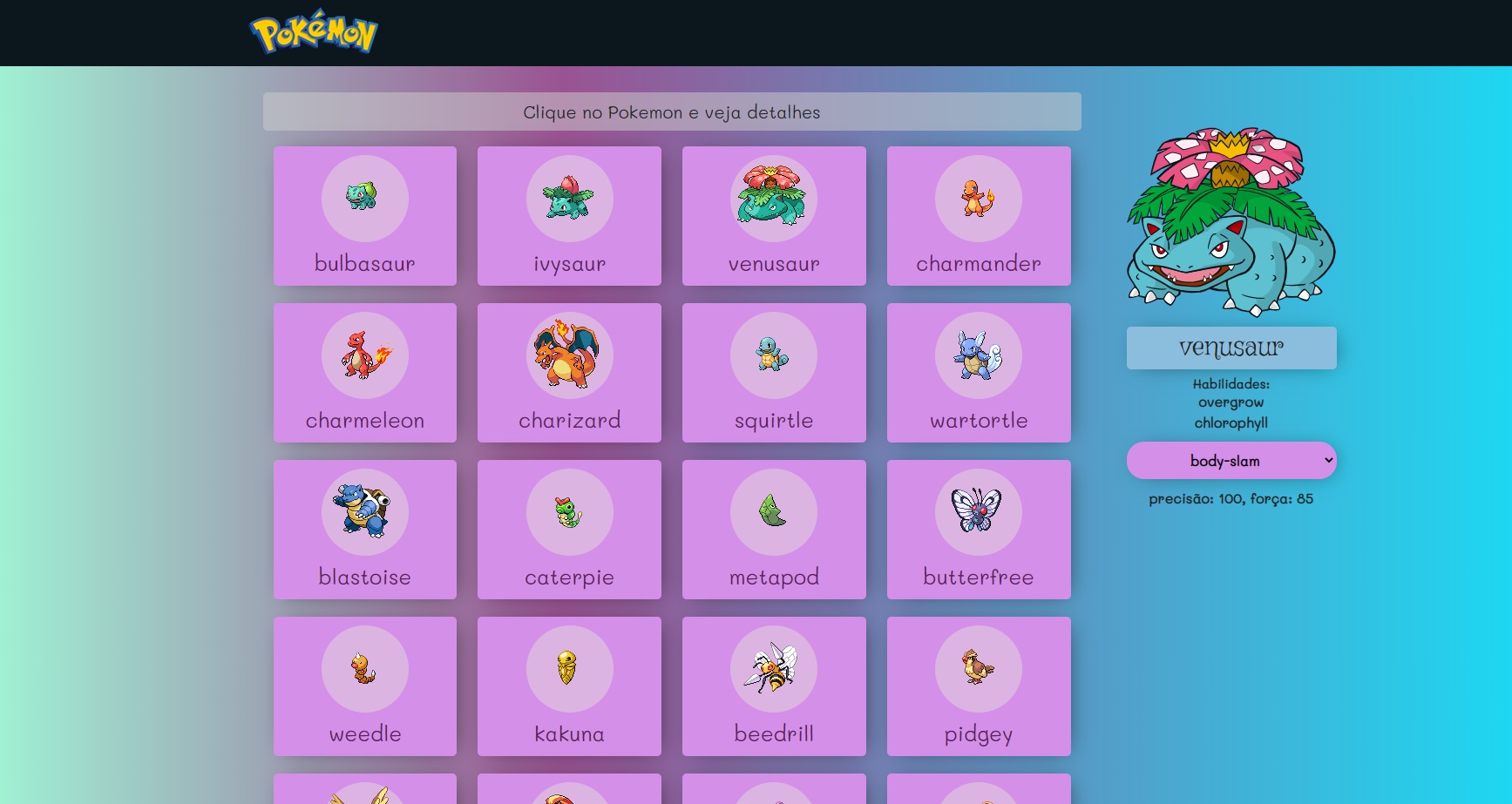 GitHub - NayraBrenda/pokemon-react-sass-bootstrap-typescript: Projeto ... GitHub - NayraBrenda/pokemon-react-sass-bootstrap-typescript: Projeto ...