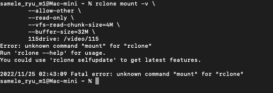 大神，最新release arm64的包，没有mount命令 · Issue #16 · gaoyb7/rclone-release · GitHub