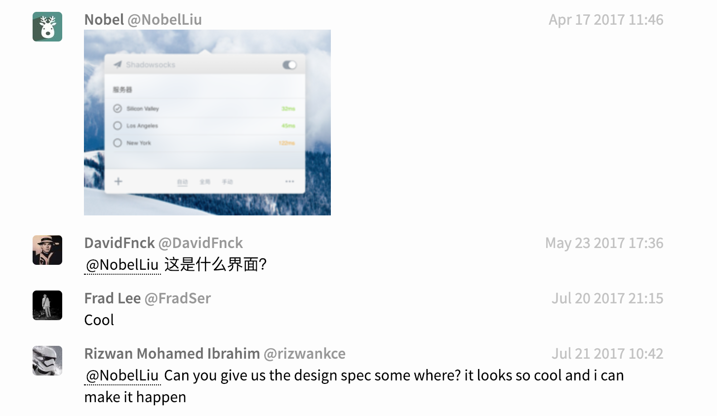 Let us have some fun! (New design of ShadowsocksX-NG) · Issue #964 · shadowsocks/ShadowsocksX-NG ...