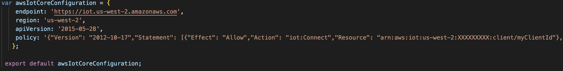 React Web Application Failing to Connect to AWS IoT · community ...