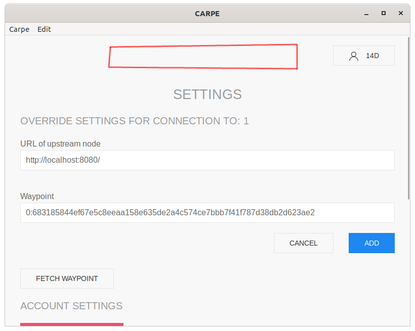 [Bug] User can't got back to wallet view after accessing settings · Issue #27 ...