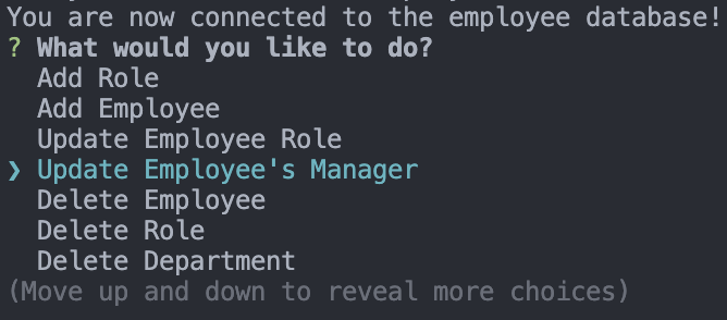 GitHub - TMortara/Employee-Tracker: The Employee Tracker uses Node.js and MySQL to organize and ...