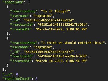 GitHub - TMortara/Social-Network-API: NoSQL database that allows users to add, edit, and delete ...