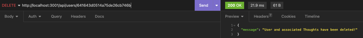 GitHub - TMortara/Social-Network-API: NoSQL database that allows users to add, edit, and delete ...