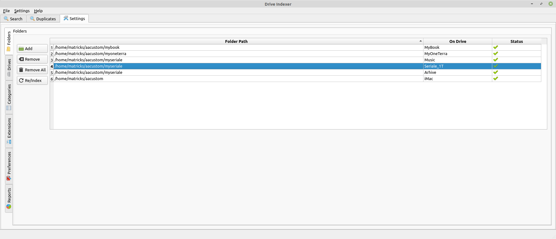 GitHub - ovidiupop/drives_indexer: Index your entire drive collection in one place and find ...